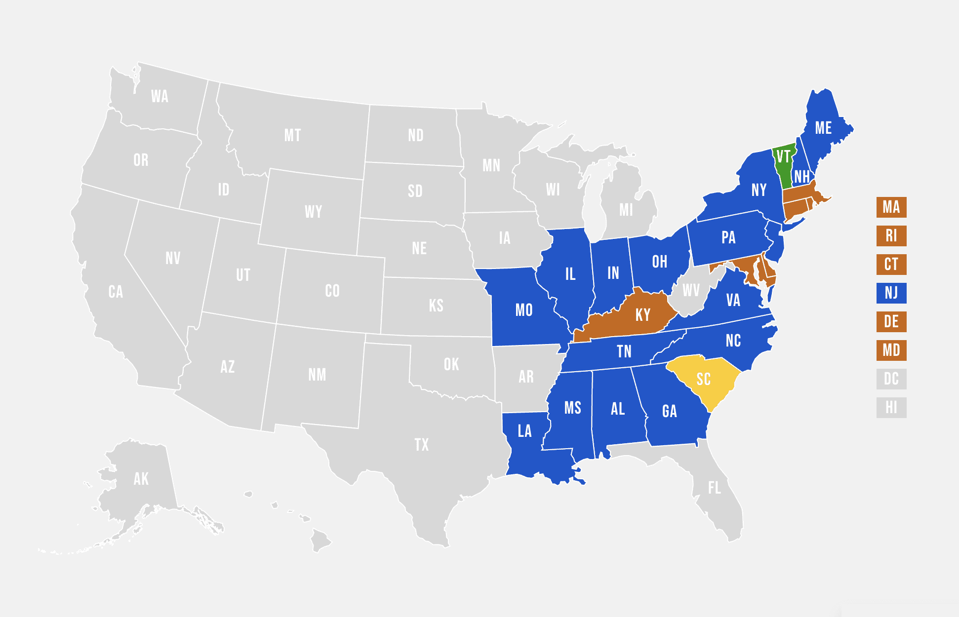1832 National Election - U.S. Election History